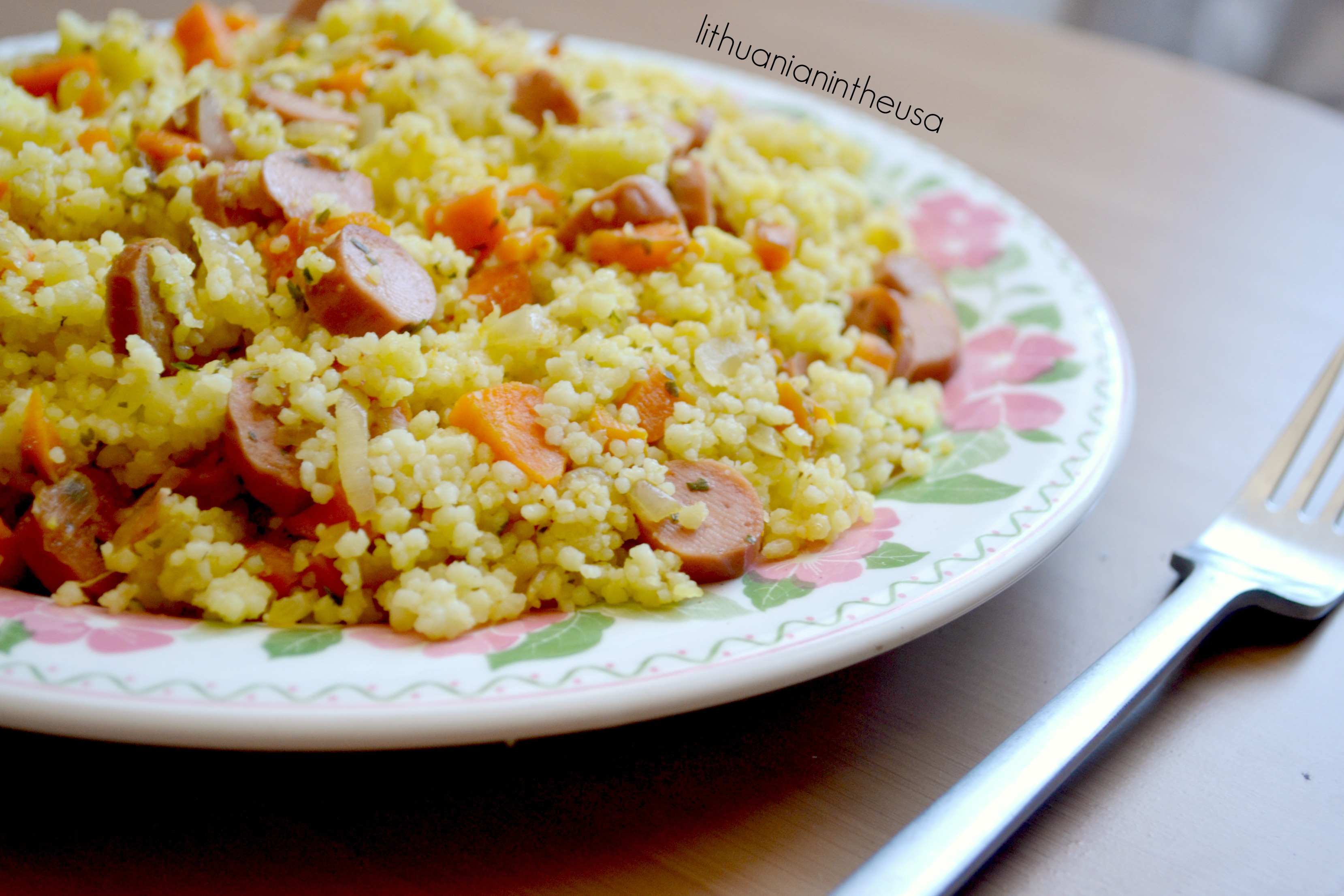 Couscous with Sausages / Kuskusas su dešrelėmis – Lithuanian in the USA