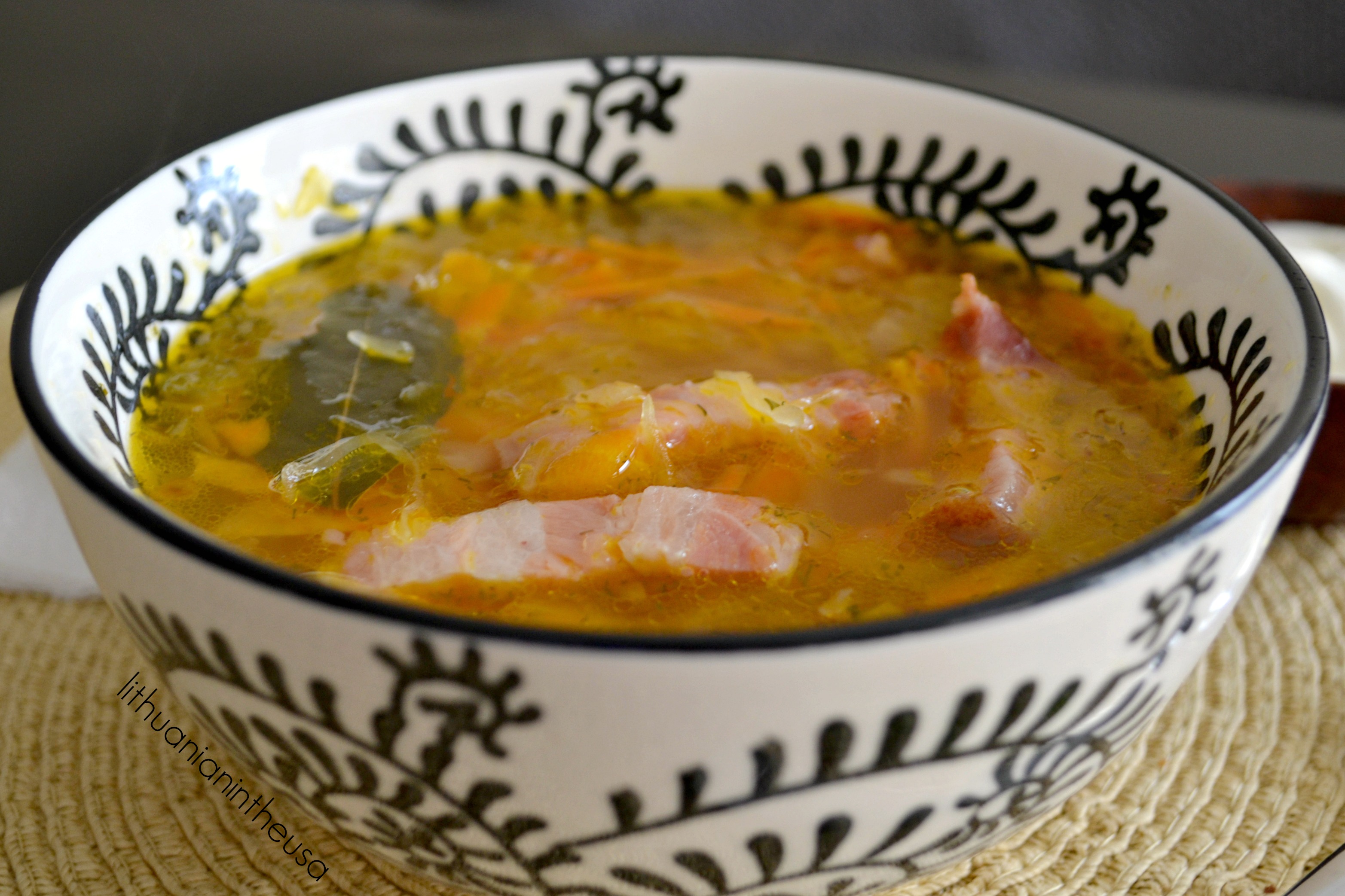 Sauerkraut soup/Raugintų kopūstų sriuba – Lithuanian in the USA