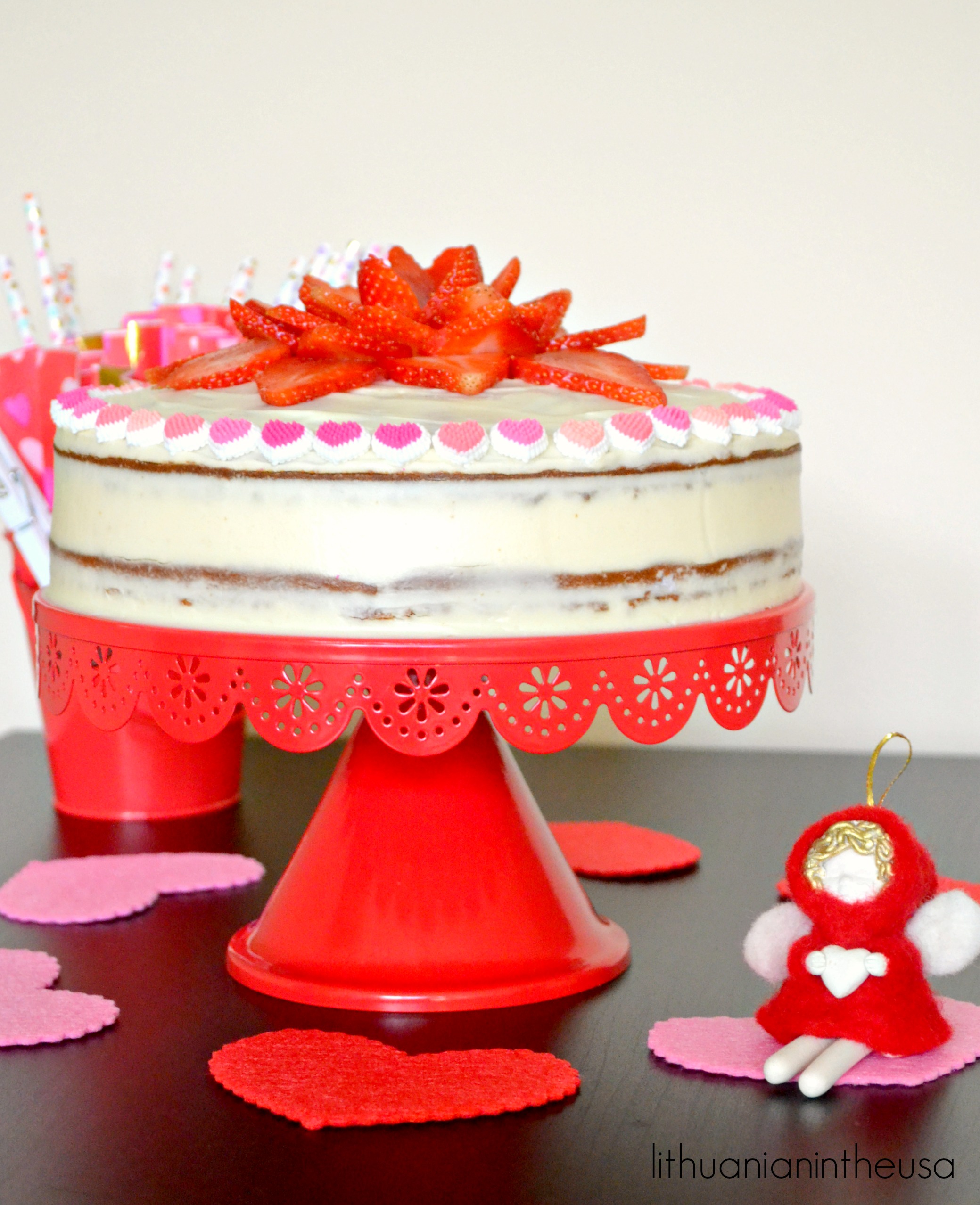 Carrot Cake for Valentine’s Day/Morkų tortas Valentino dienai ...