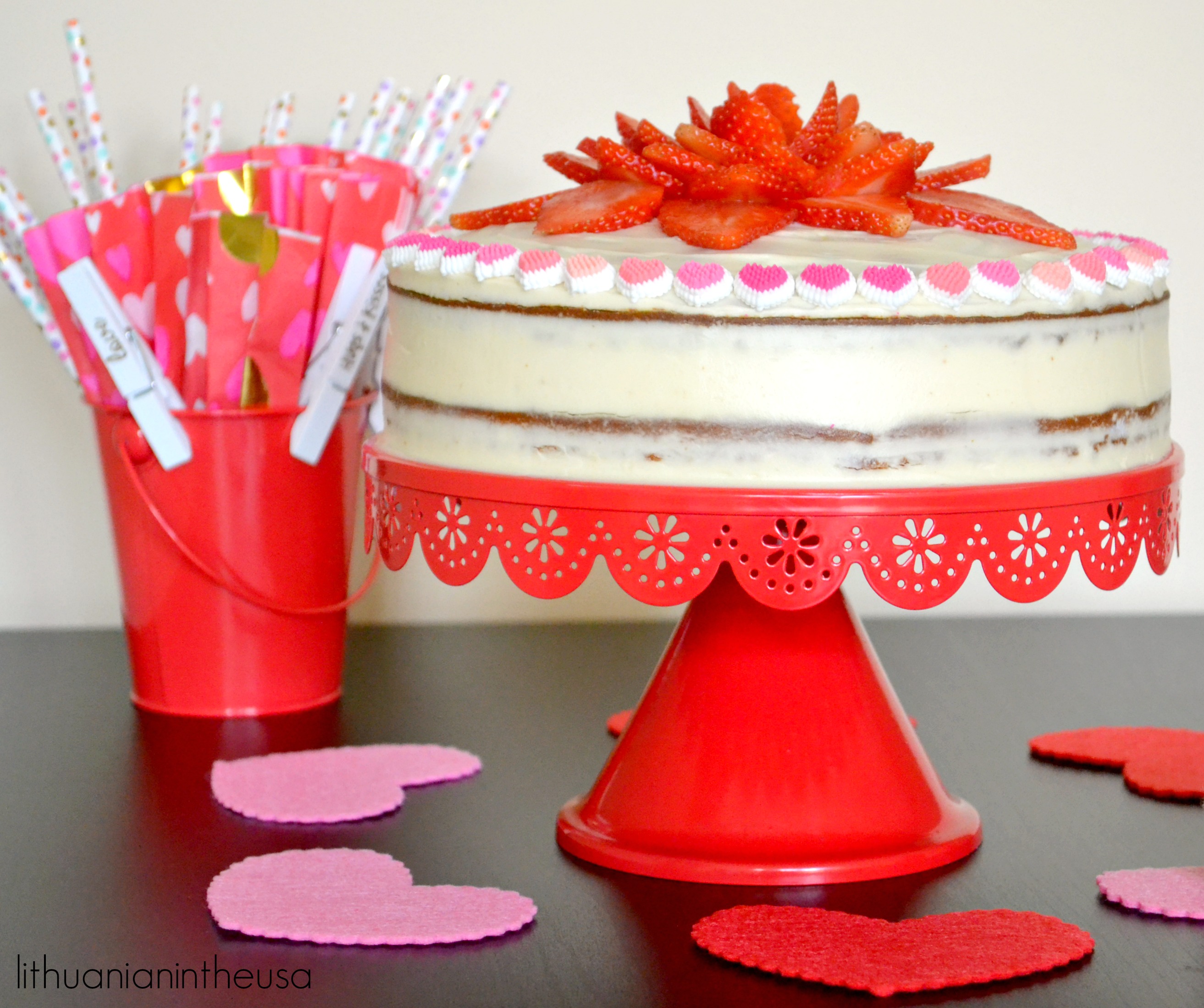 Carrot Cake for Valentine’s Day/Morkų tortas Valentino dienai ...