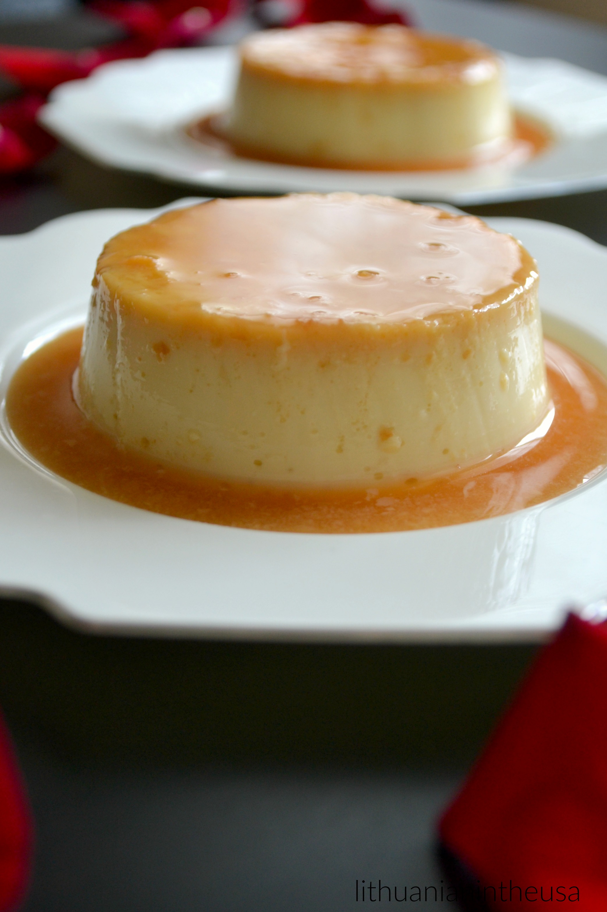 Spanish Flan / Ispaniškas desertas „Flan“ – Lithuanian in the USA