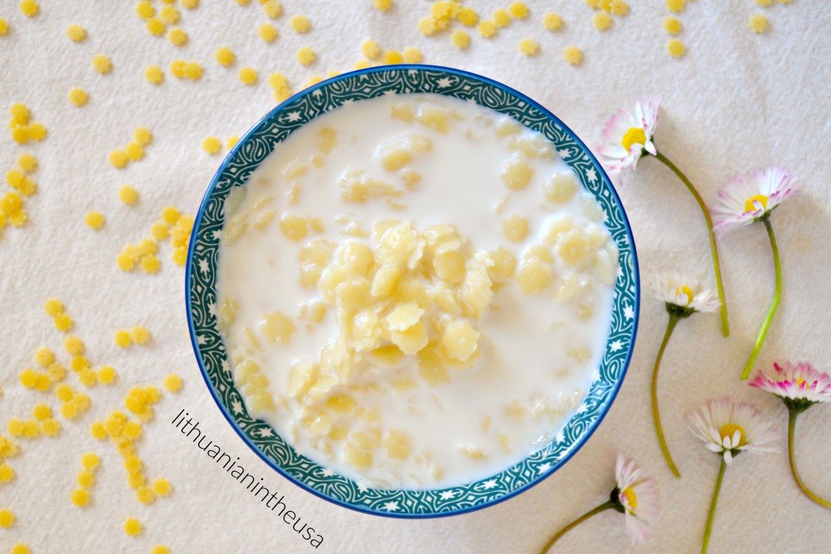 Milk Soup with Star Pasta / Pieniška žvaigdučių sriuba – Lithuanian in ...