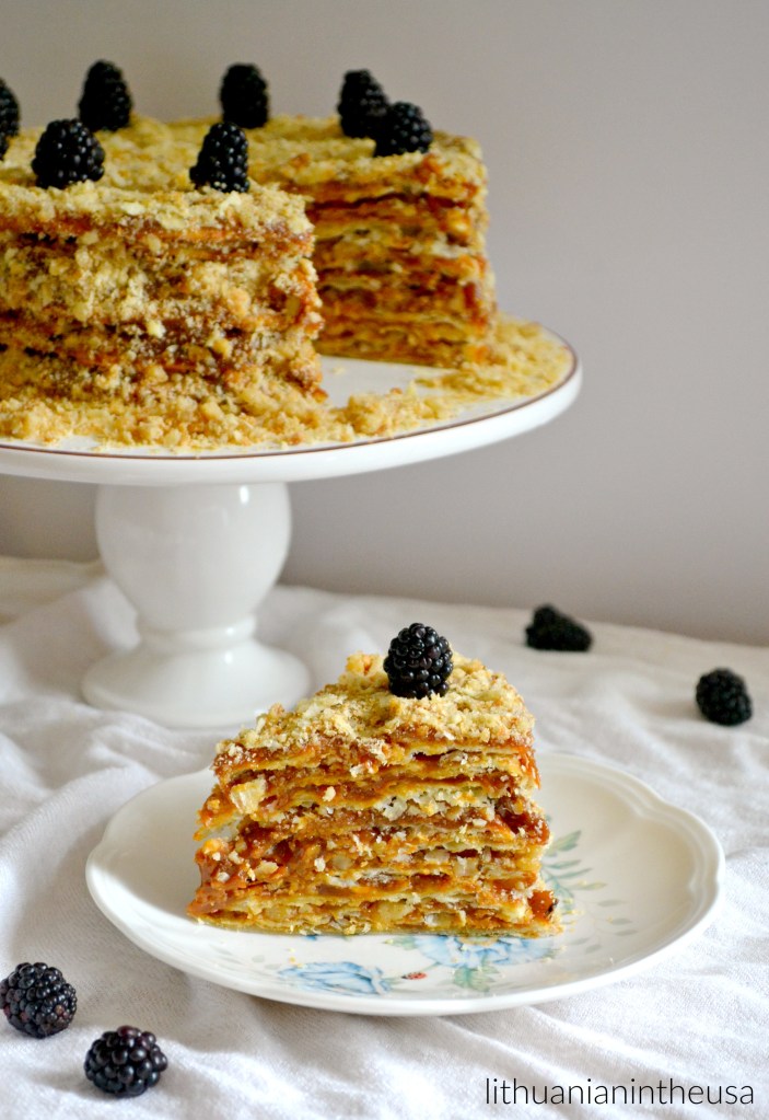 Chilean Thousand Layer Cake (Torta de Mil Hojas) / Čilietiškas ...