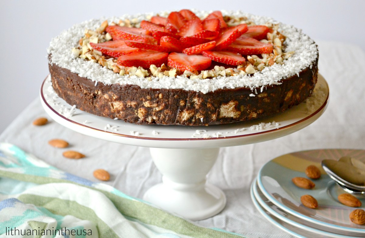 Very Delicious Chocolate Biscuit Cake / Labai skanus šokoladinis ...