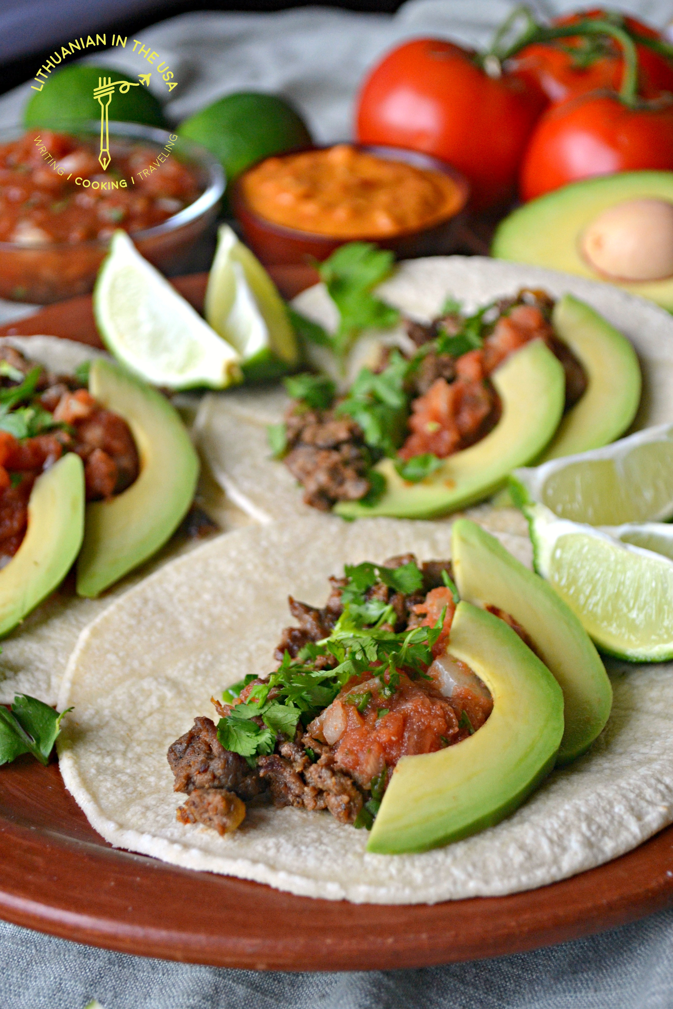 Easy Beef Tacos / Lengvai paruošiami takai su kepta jautiena ...