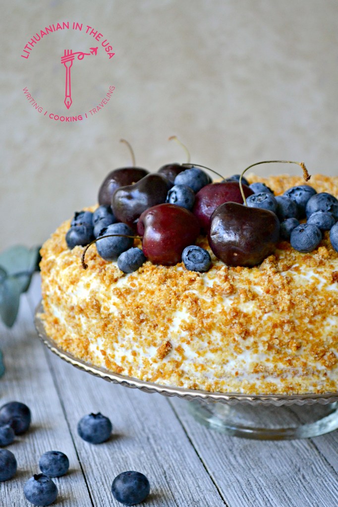 Lithuanian Honey Cake / Tortas „Medutis” – Lithuanian in the USA