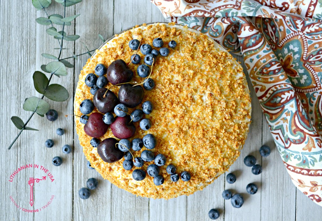 Lithuanian Honey Cake / Tortas “Medutis“ – Lithuanian in the USA