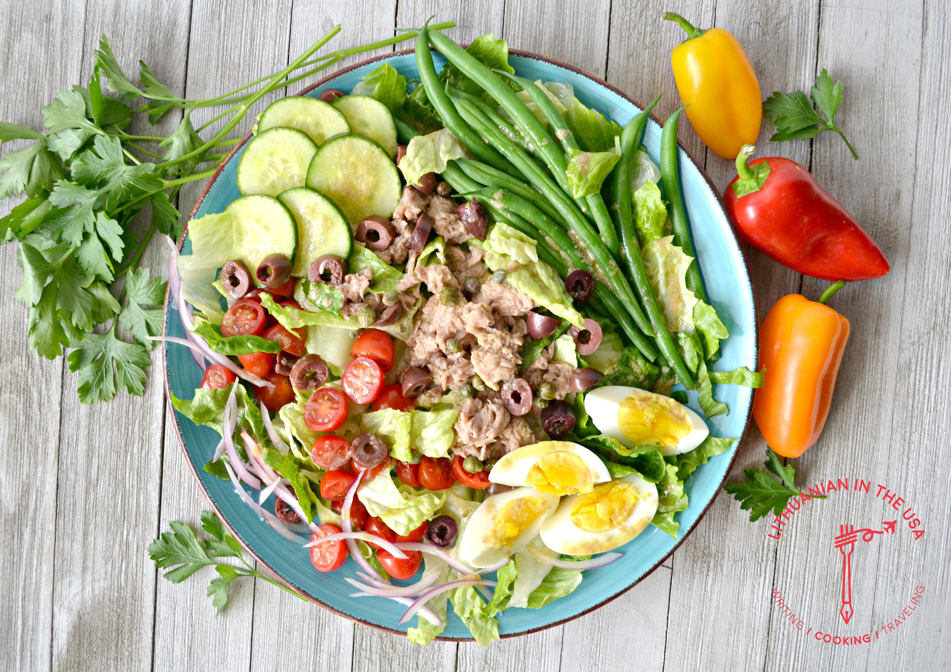 Nicoise-Style Tuna Salad / Nicos stiliaus tuno salotos – Lithuanian in ...